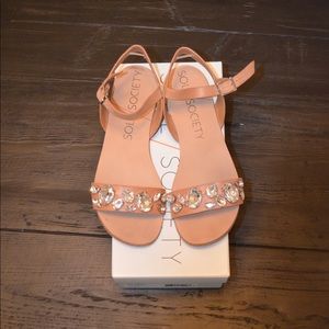 Sole Society | Shoes | Sole Society Raw Almond So Gemma Sandals | Poshmark